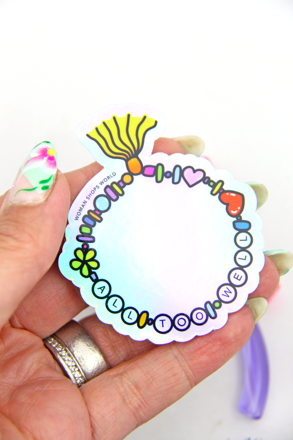 Taylor Swift Friendship Bracelet Sticker - All Too Well – WomanShopsWorld