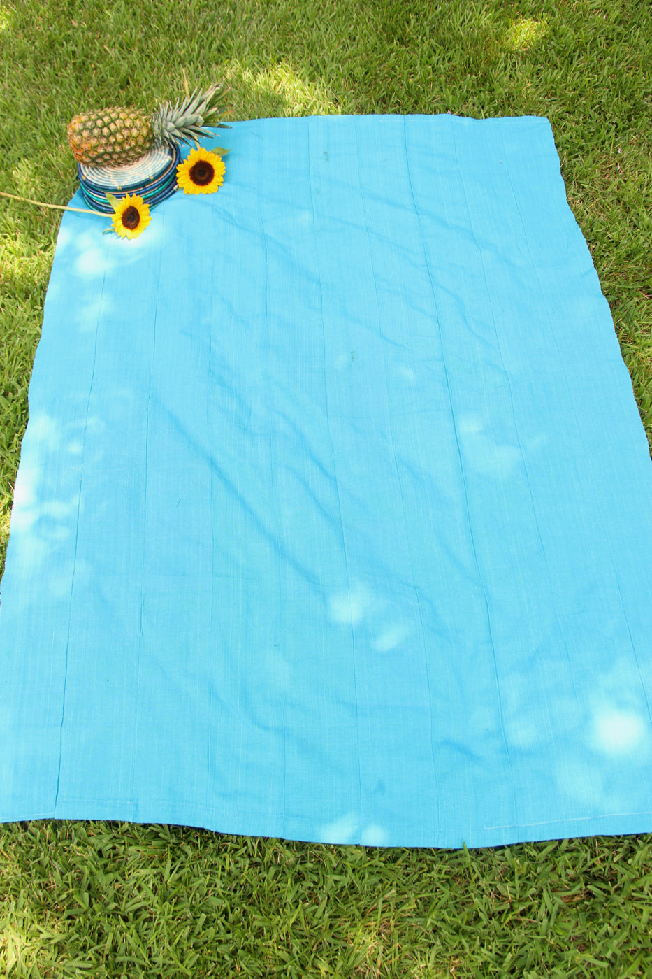 Arctic Mint: Vintage Aso Oke Tribal Textile, 48" x 68" African Cloth ...